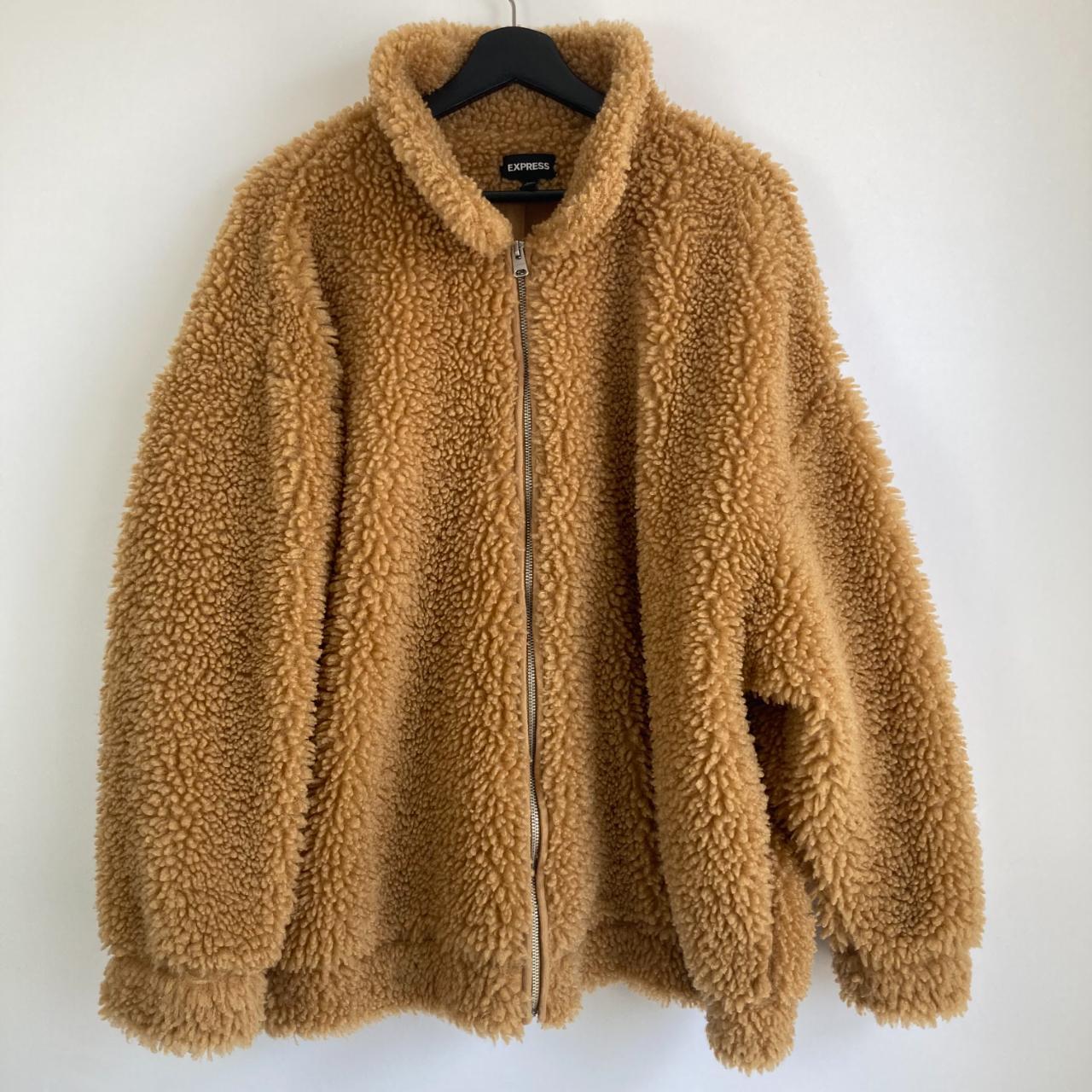 Express Oversized teddy bear fleece | super cozy... - Depop