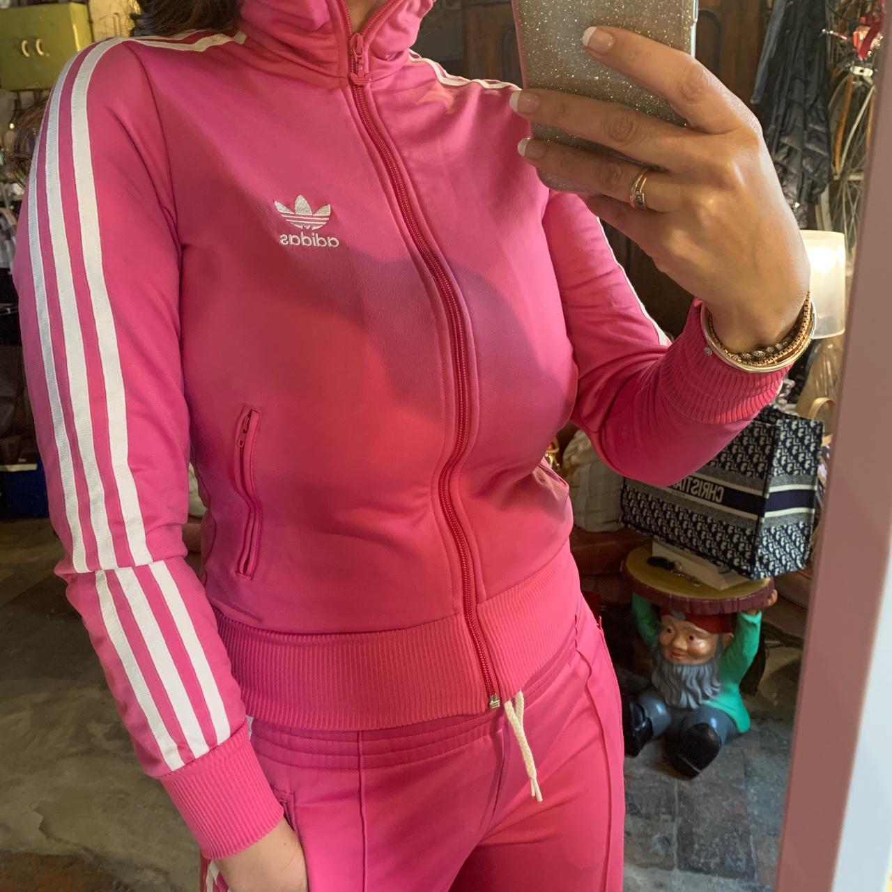 🌸🌸🌸🌸 ADIDAS ORIGINAL 🎀🎀🎀🎀 Meravigliosa tuta rosa... - Depop