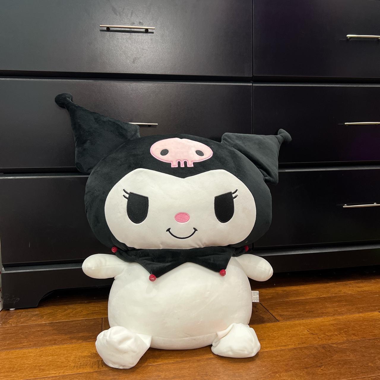 Huge kuromi sanrio plush has a small rip in the... - Depop