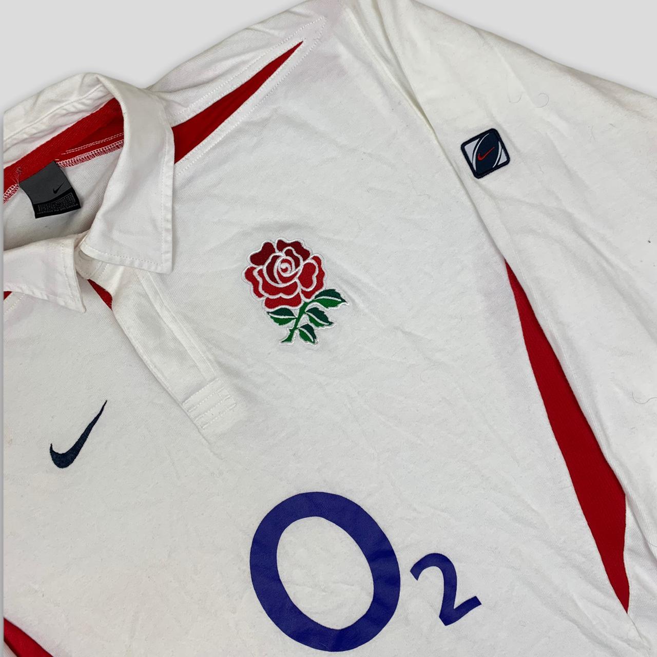 Vintage England Rugby shirt 0521 - Early 2000’s... - Depop