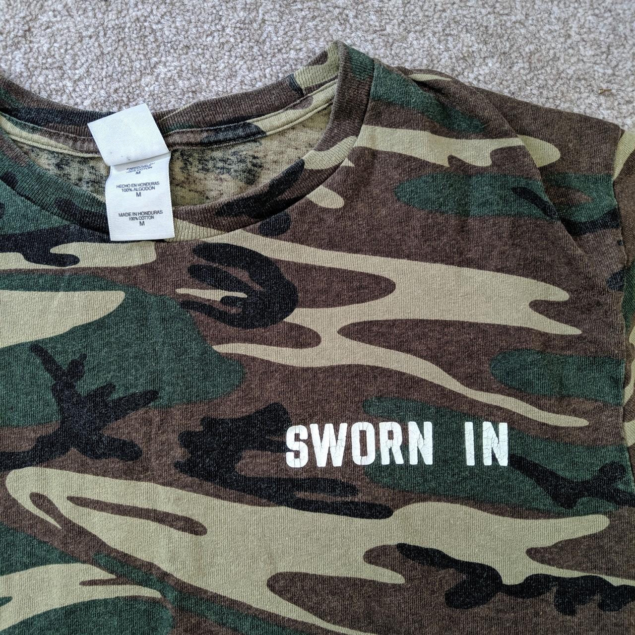 Sworn In hardcore band merch Size Medium Good... | Depop