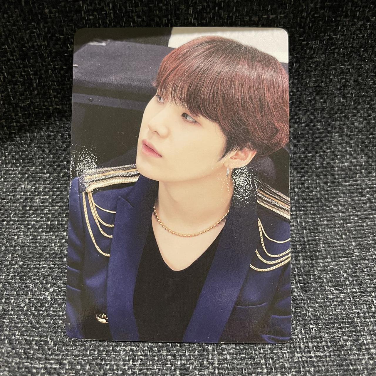 BTS SUGA official random photocard from BTS WORLD... - Depop