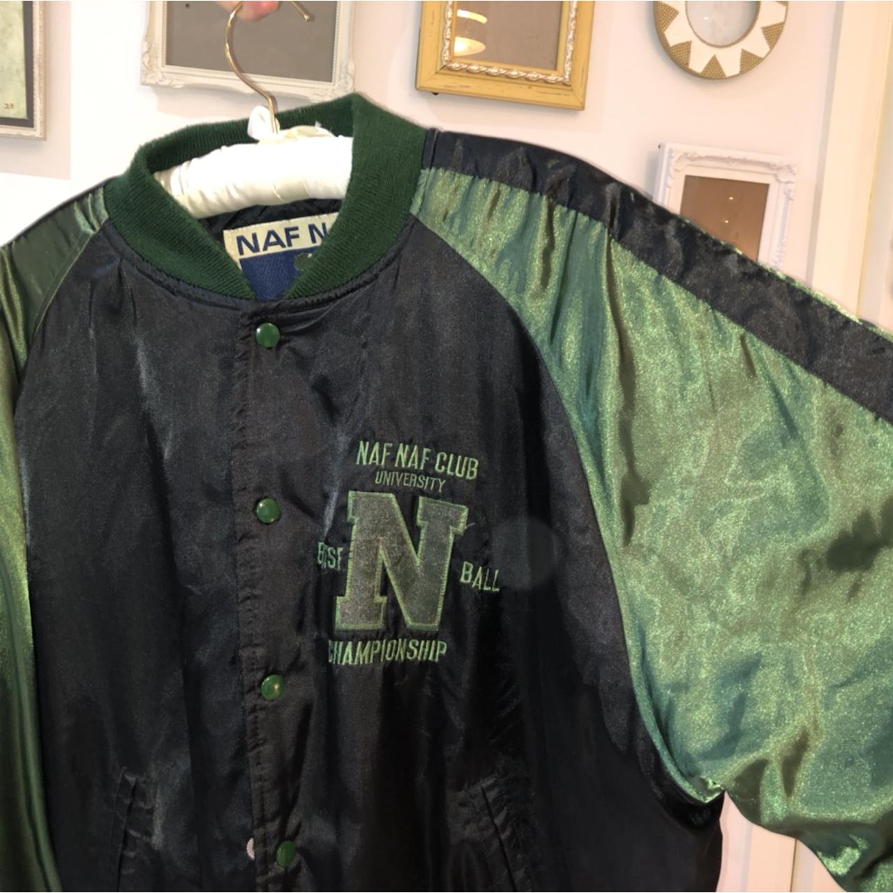 Rare Vintage Naf Naf Baseball Jacket🏏 Bought second... - Depop