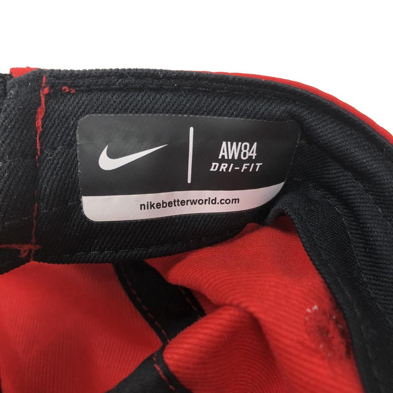 Nike Dri Fit Cap AW84 5 panel camp OG hat in Red... - Depop