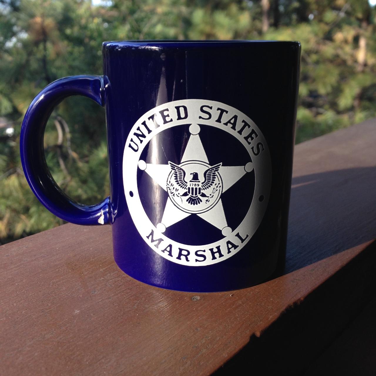 U.S. Marshal Department of Justice Mug! Good... - Depop