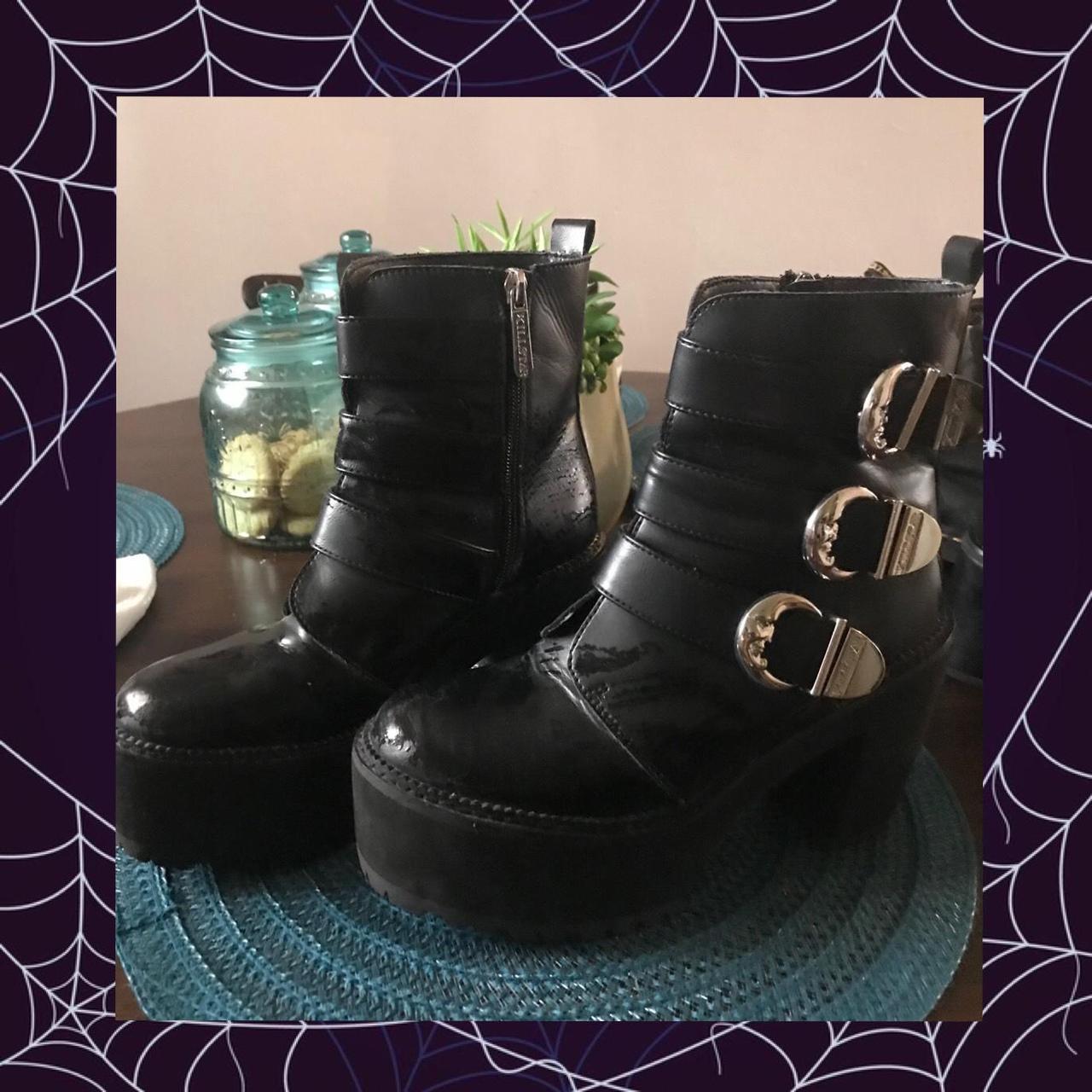 Kill star Oracle platform boots size 6 does have a... - Depop