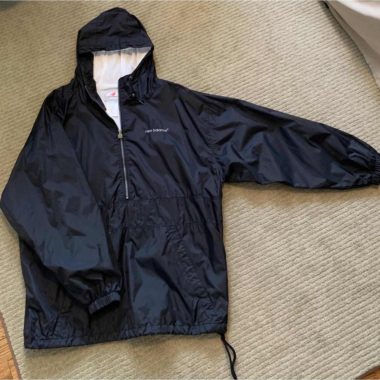 New Balance Half-Zip Wind Breaker with reflective... - Depop