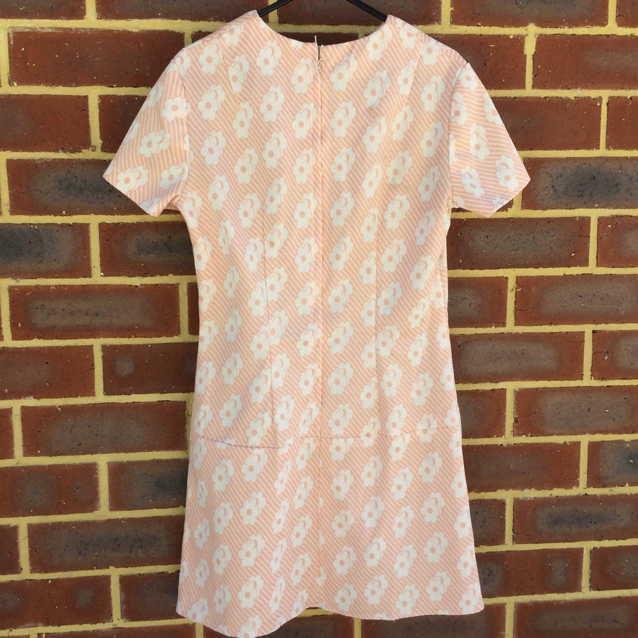 Cute as vintage floral 60s mod dress a few small... - Depop