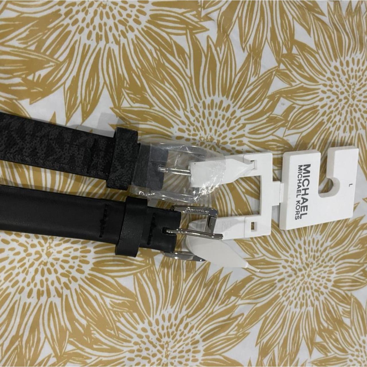 Set of 2 michael kors belts size large. Brand new,... - Depop