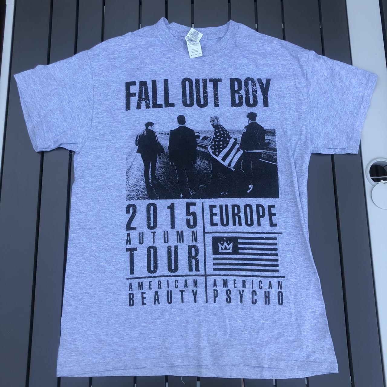 official fall out boy merch t-shirt bought at the... - Depop
