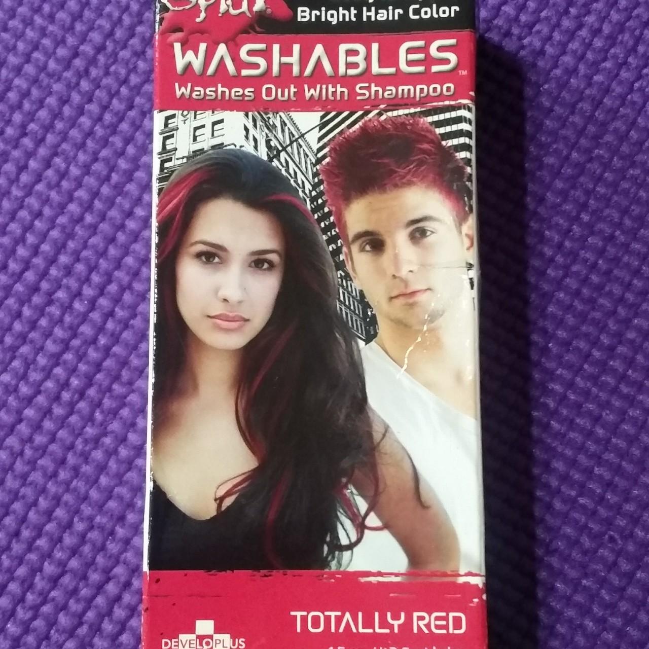 Splat red hair dye color, used only once. Still a... - Depop