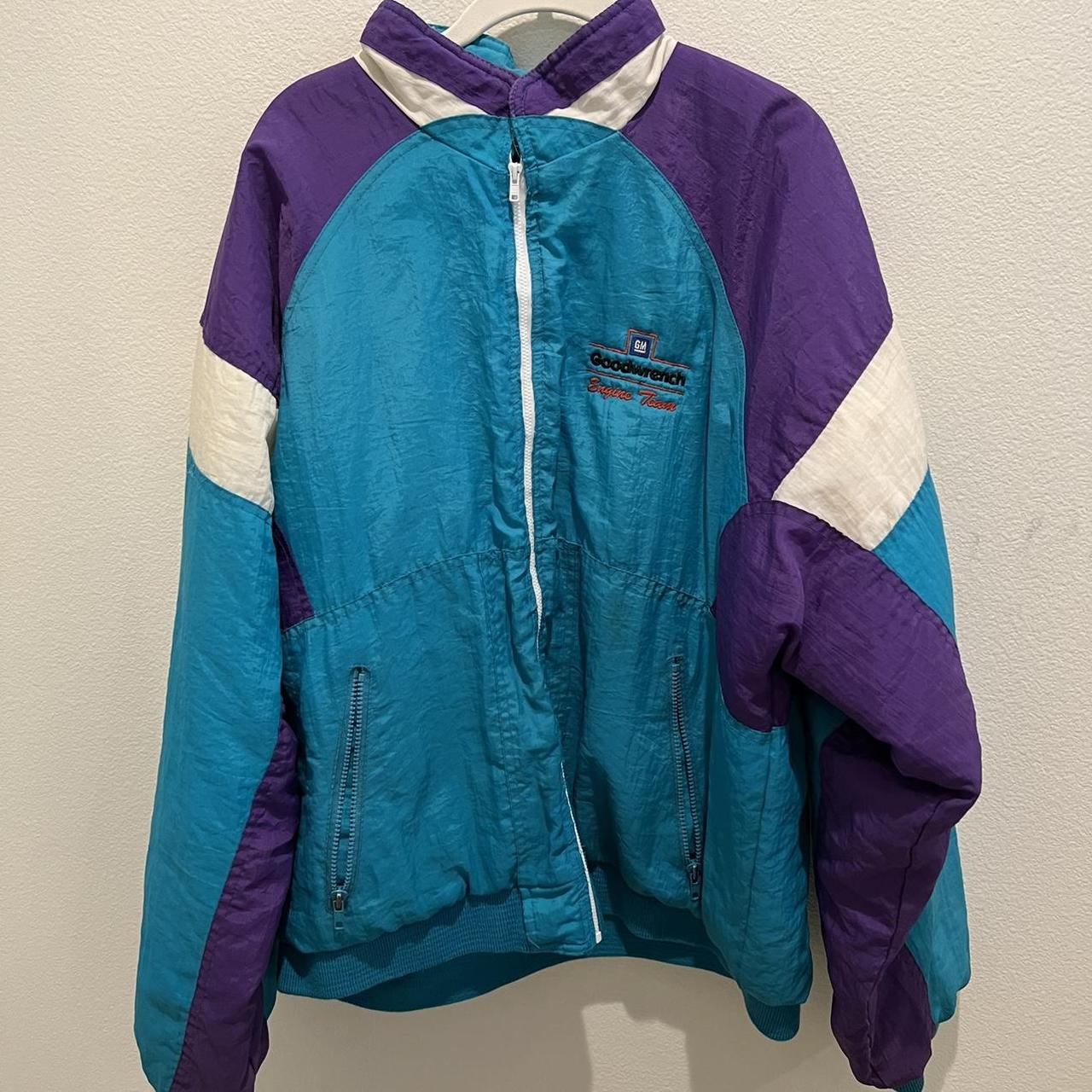 Vintage 90s nascar racing jacket! Has some nice... - Depop