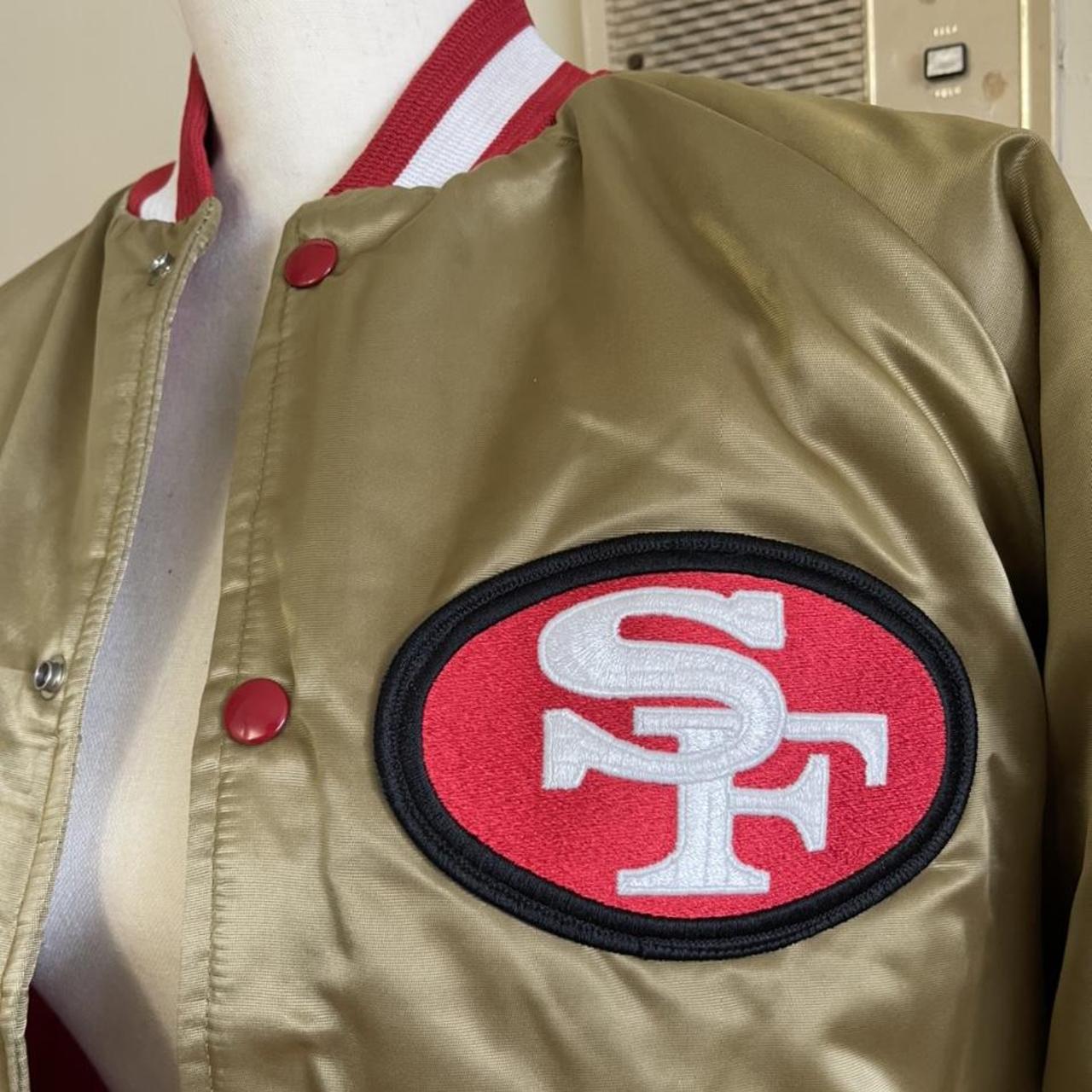 Vintage 49ers jacket from Chalk Line great... - Depop