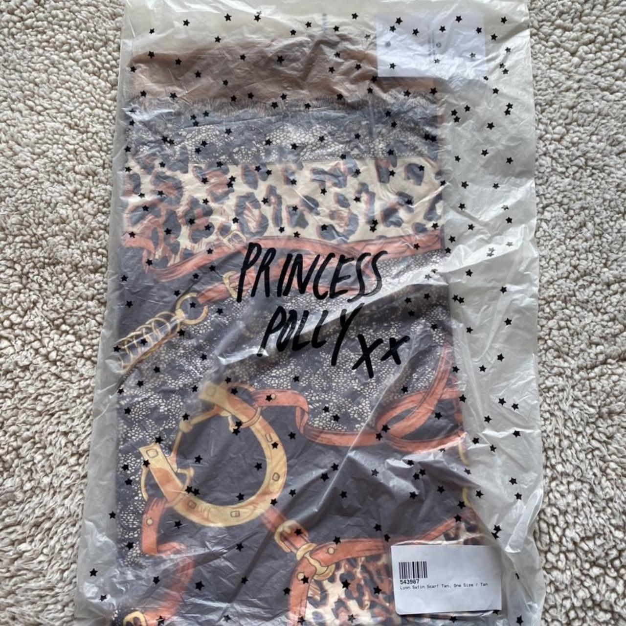 Princess Polly- Lyon Satin Scarf Top, (ONE SIZE)... - Depop