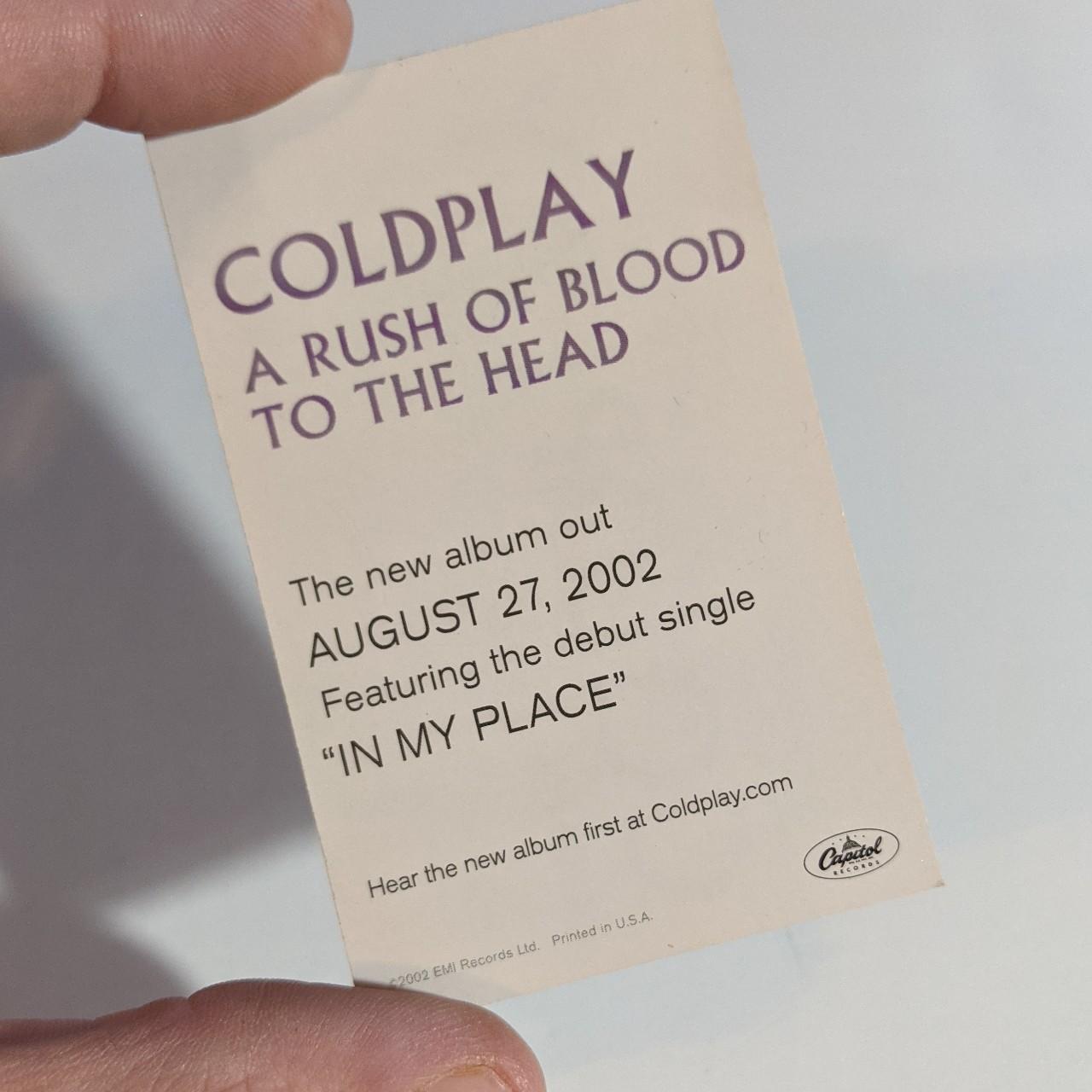 Rare Collectible #Coldplay Rush of Blood to the Head... - Depop