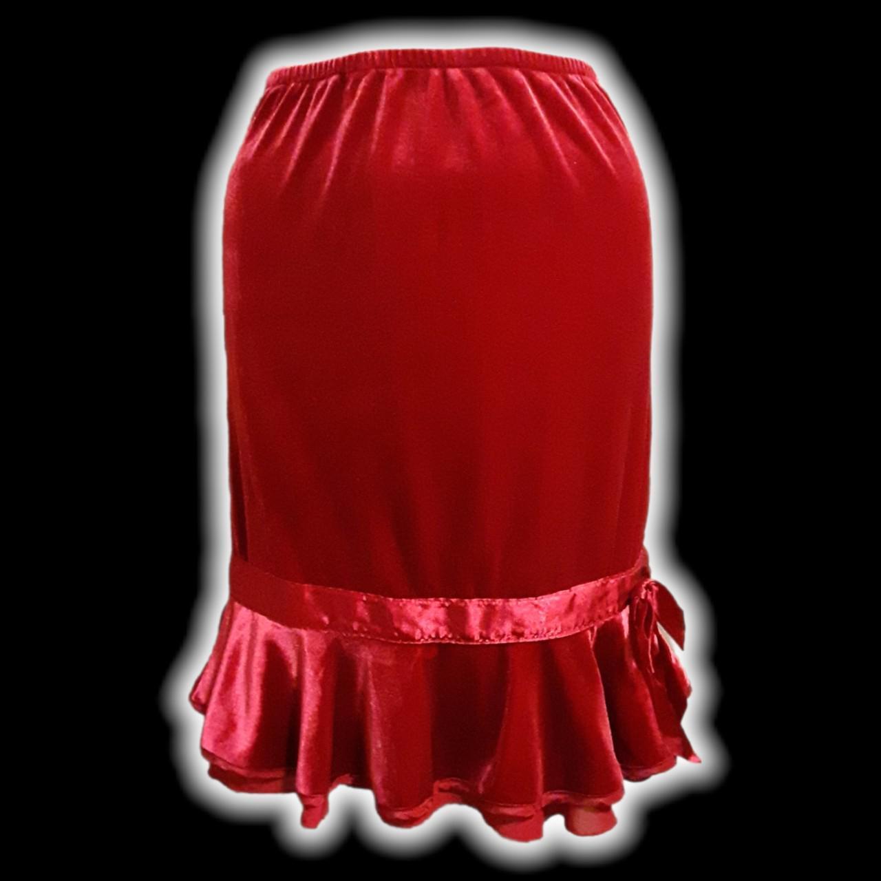 🖤 Cherry Babe 🖤 °☆• Vivid red vampy 90s skirt with... - Depop