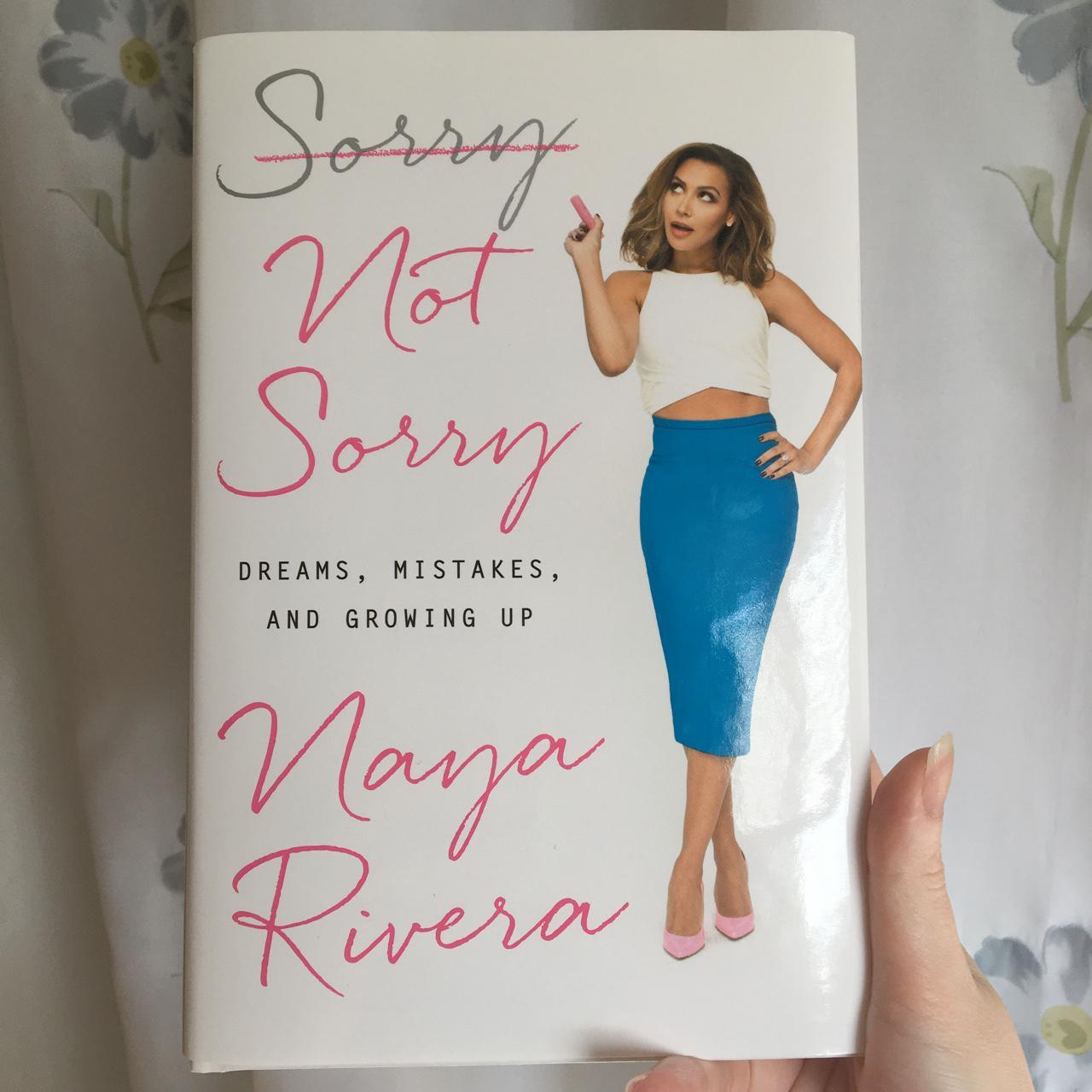 📚Sorry Not Sorry x Naya Rivera 📚 -autobiography of... | Depop