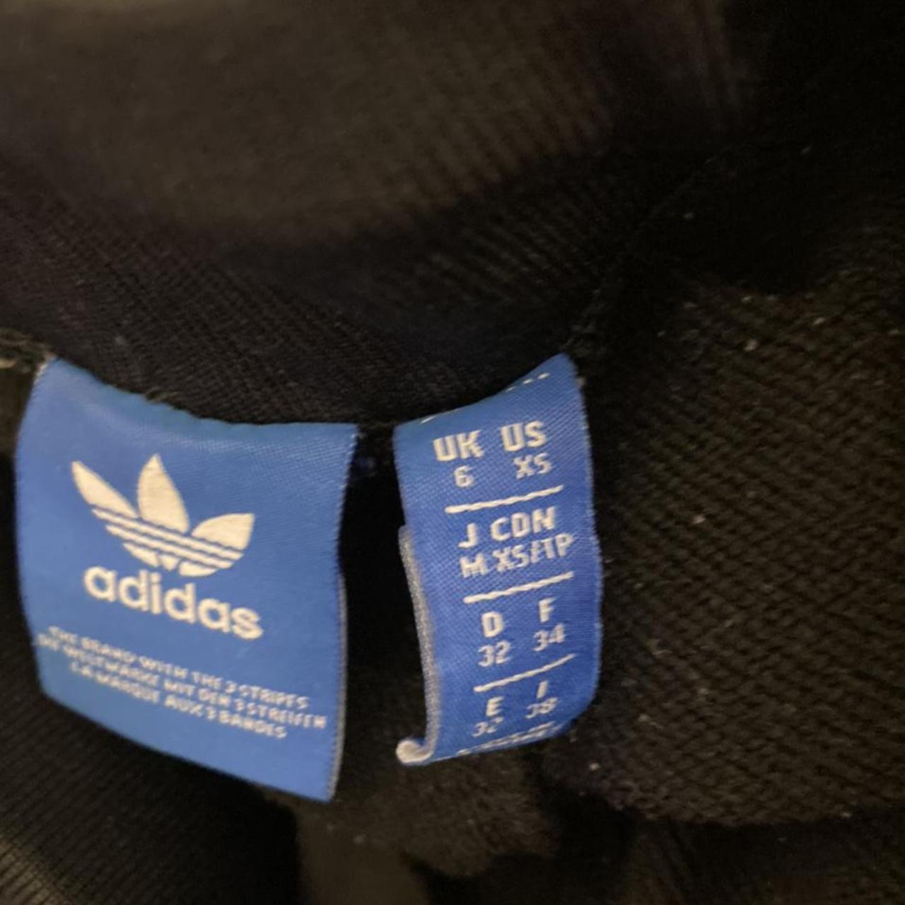 Full Adidas black original tracksuit set. Zip up top... - Depop