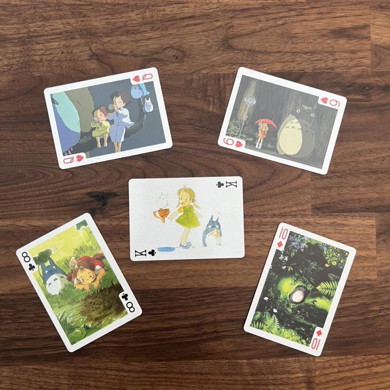 Totoro Anime Playing Card Deck Standard size 54... - Depop