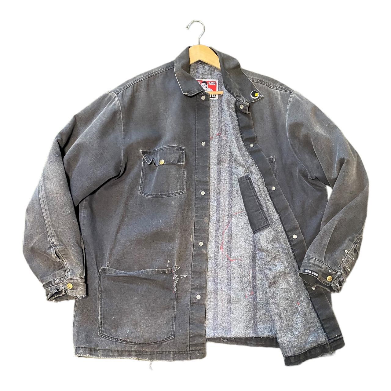 Ben Davis Men's Grey Jacket | Depop