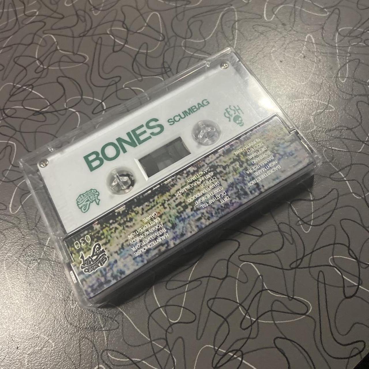BONES ‘SCUMBAG’ CASSETTE TAPE ONLY 300 PRODUCED AND... - Depop