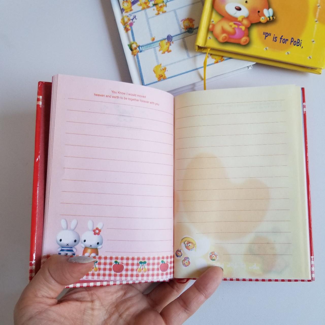 Y2K 90s Bear & Ducky hardcover notebooks 🐰🍓 🐻🍯 🐤🎾 💌... - Depop
