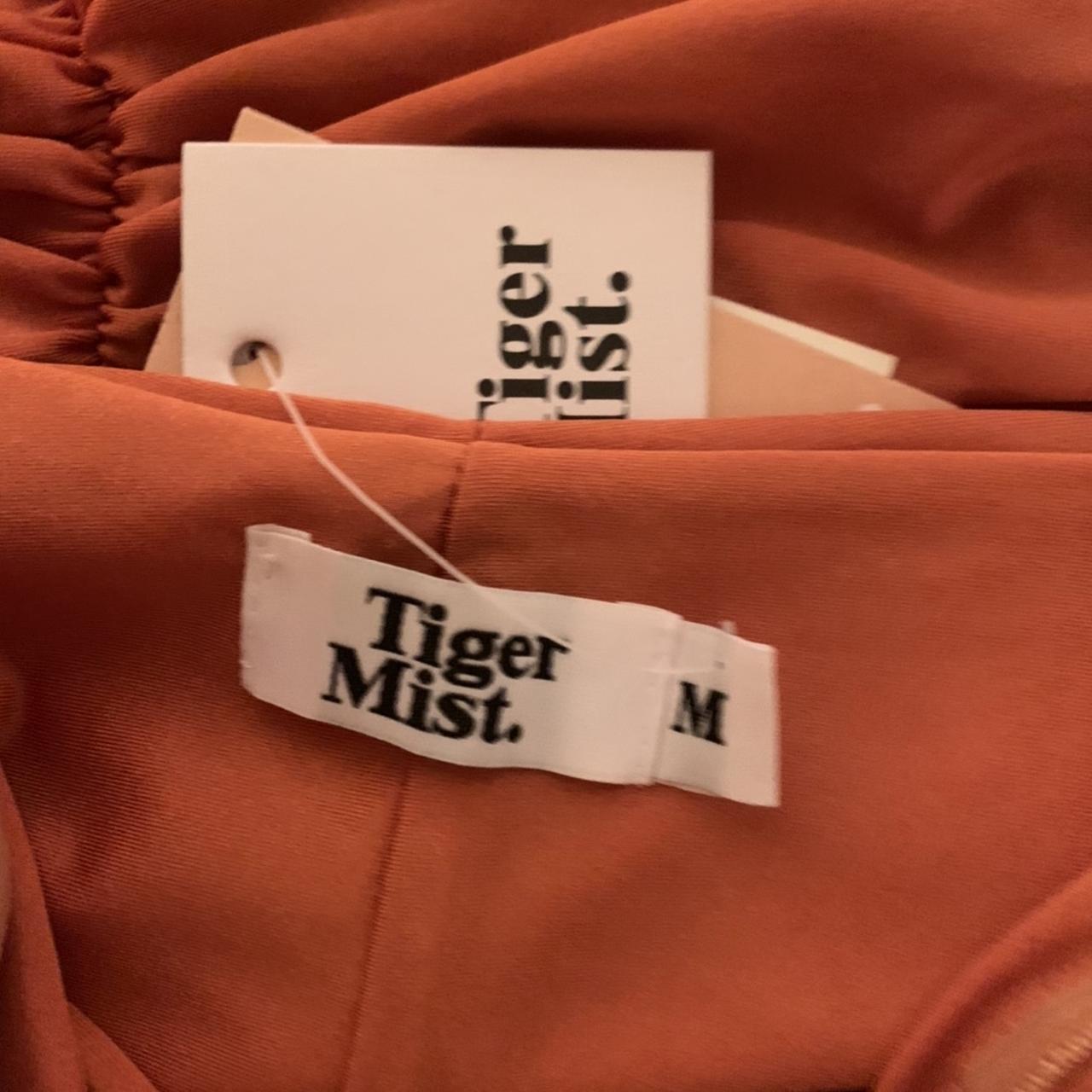 Orange tube dress from tiger mist Size M New with... - Depop