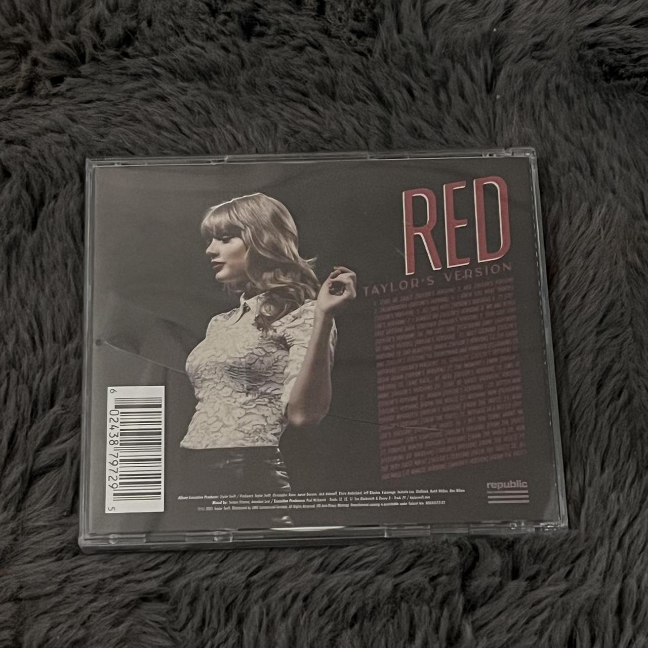 Taylor Swift, Signed Red Album CD Limited Edition... - Depop