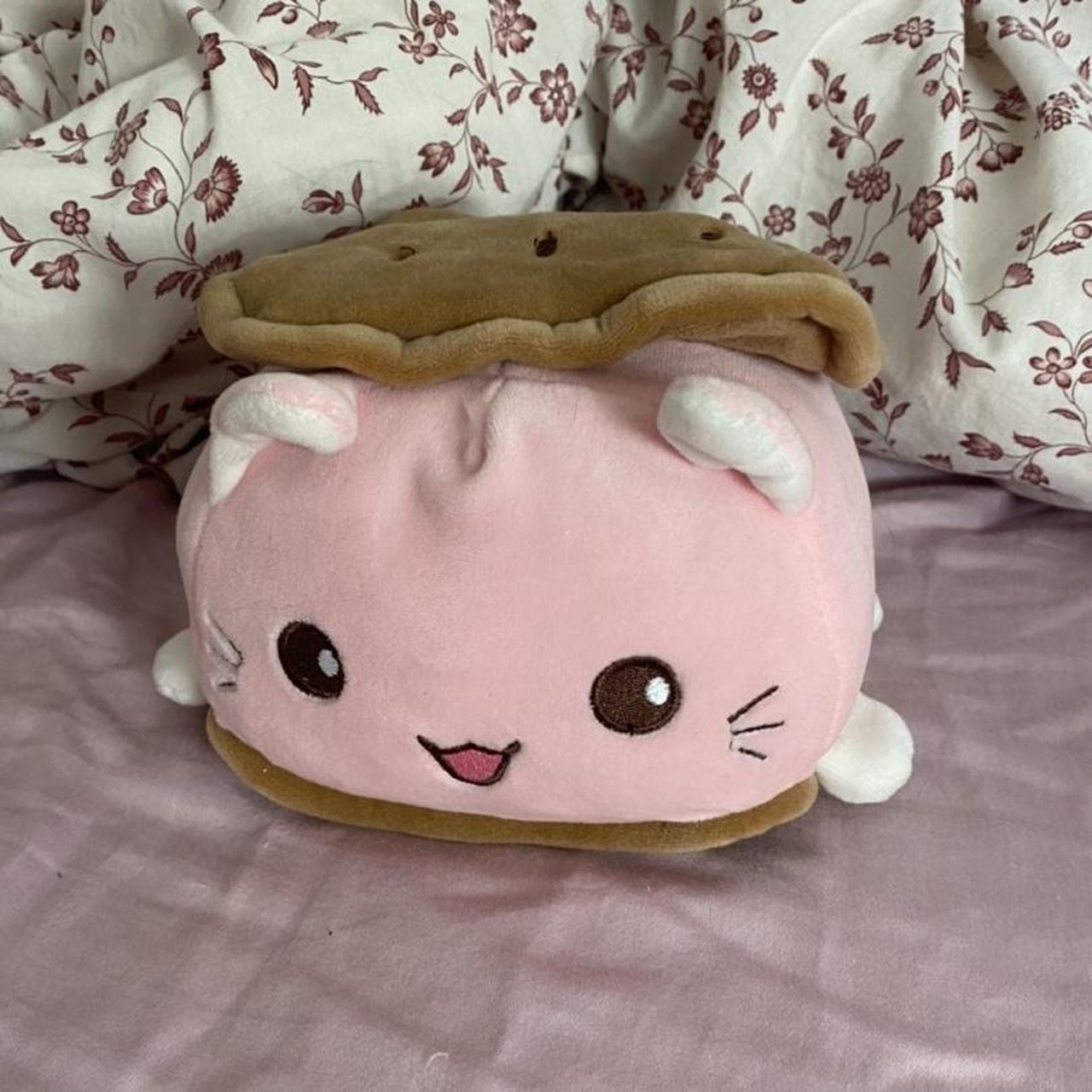 Kawaii S'mores Kitten Plush Super soft & super... - Depop