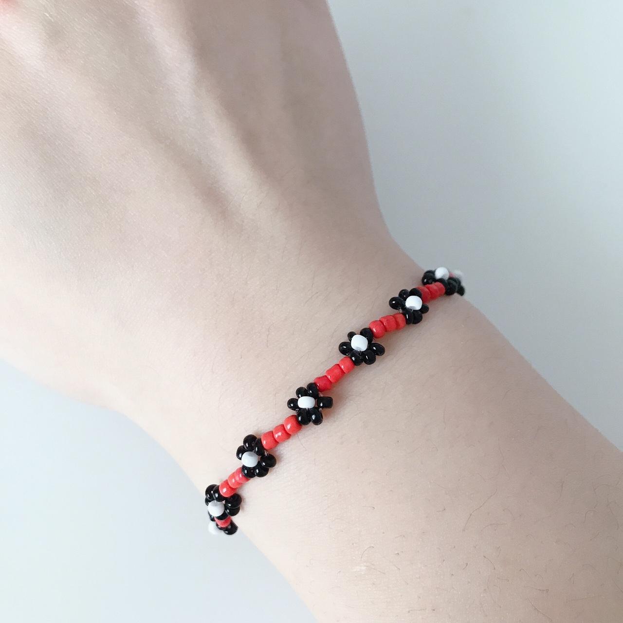 BTS V Taehyung inspired flower bracelet Instant. Depop