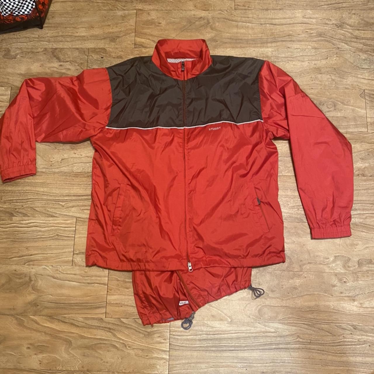 Stussy track suit (full suit) Size Xlarge for both... - Depop