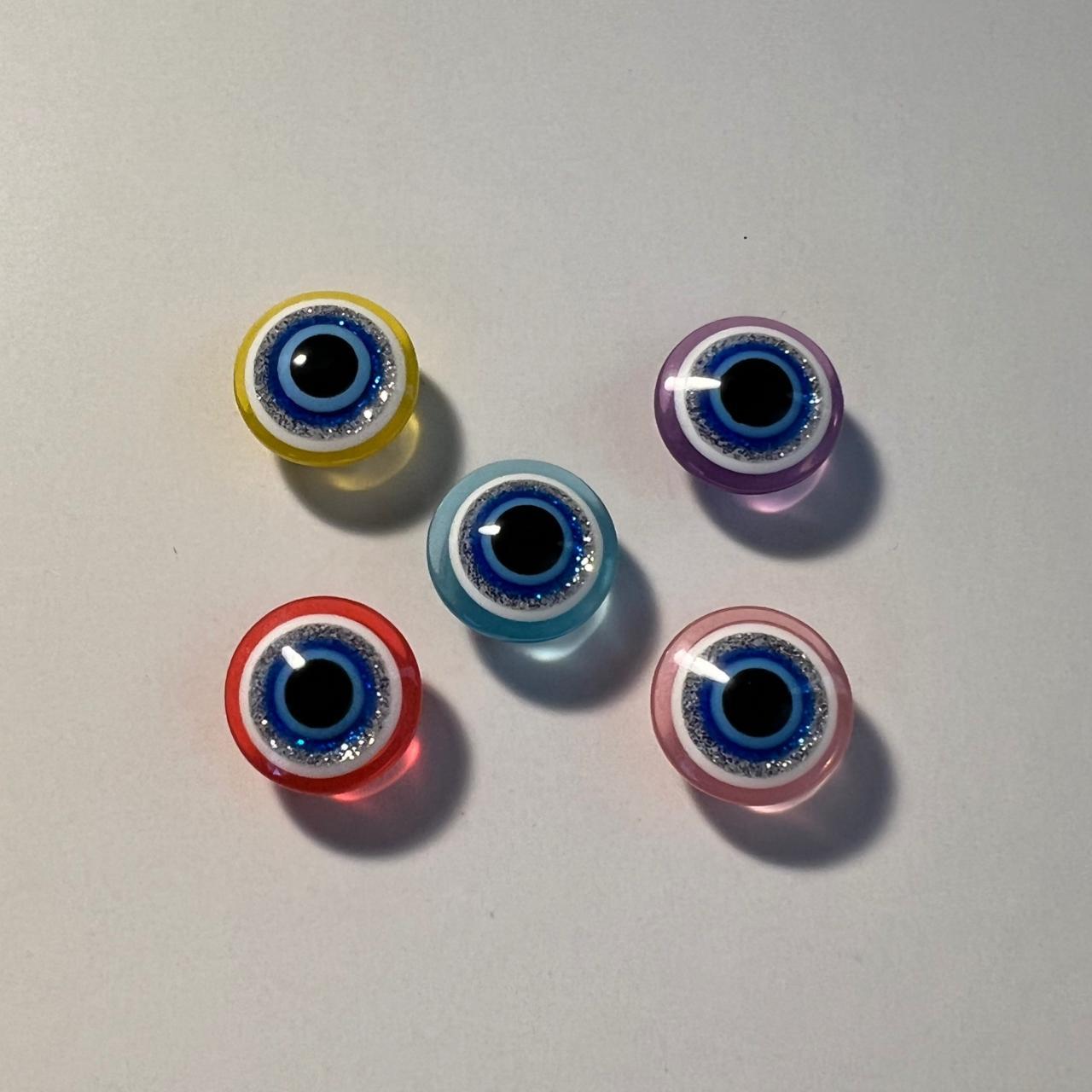 5 pieces of Evil Eye Croc Charms🧿 ‼️Bundle to... - Depop