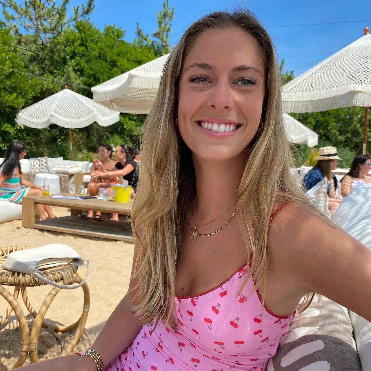 Cherry dress from revolve Worn 1 - Depop