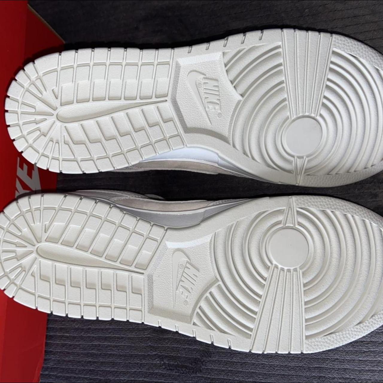 Nike Dunk Low Retro PRM Vast Grey Suede UK9 US10... - Depop