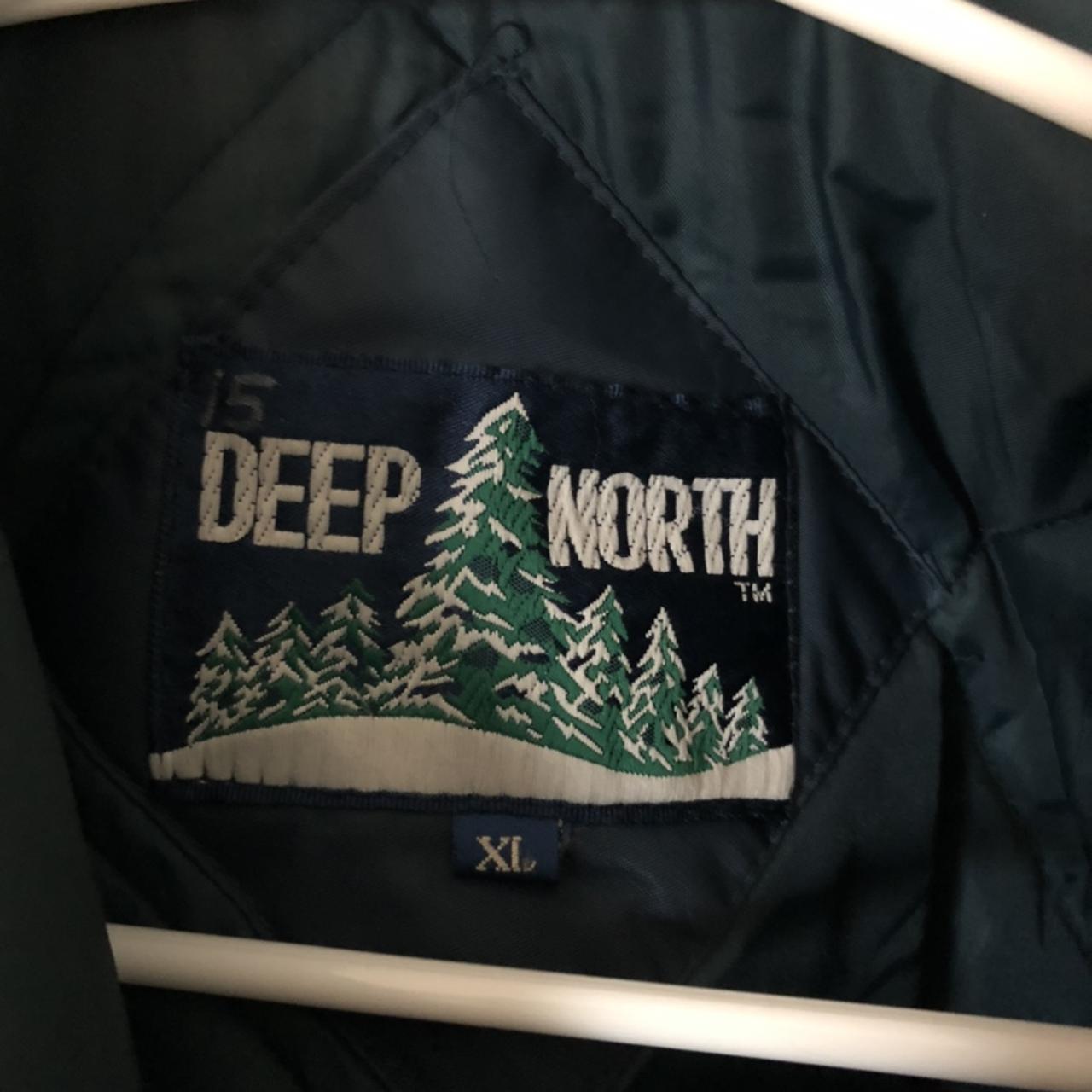 Vintage Deep North faux Sherpa jacket. Size XL. Deep... - Depop