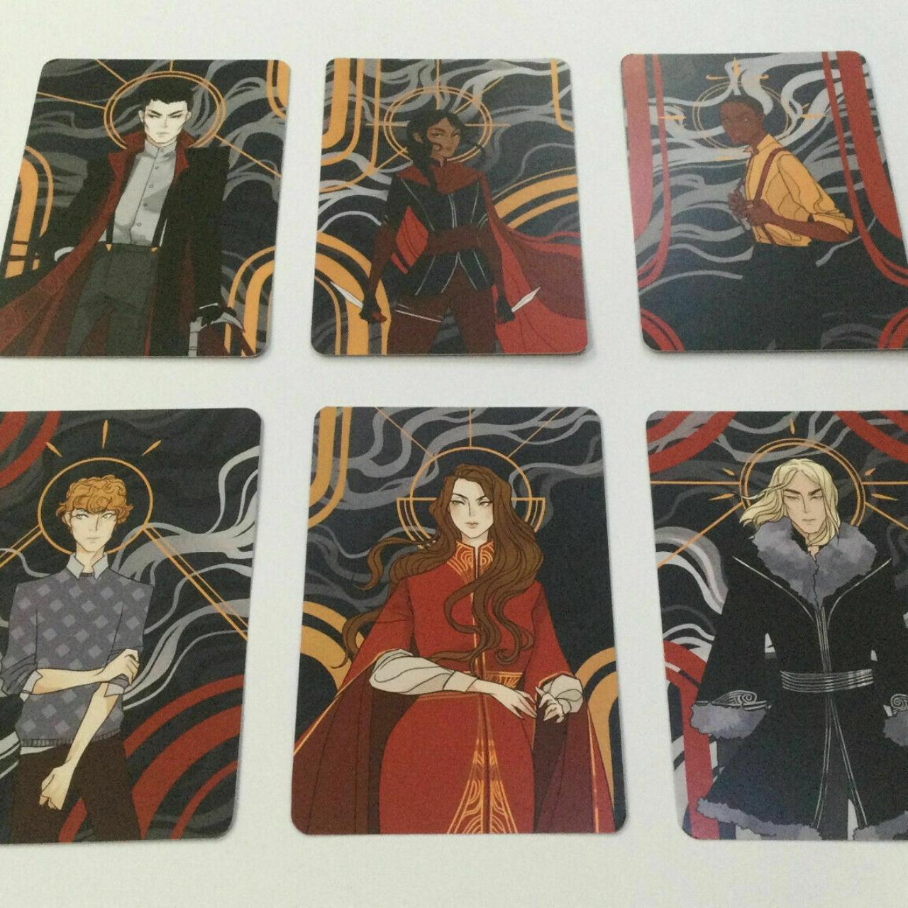 Six of Crows character cards (4x6 inches) on matte... - Depop