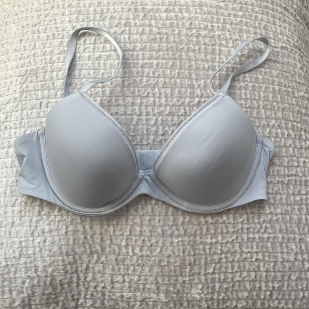 CK baby blue bra size 32 C 🤍 - Depop