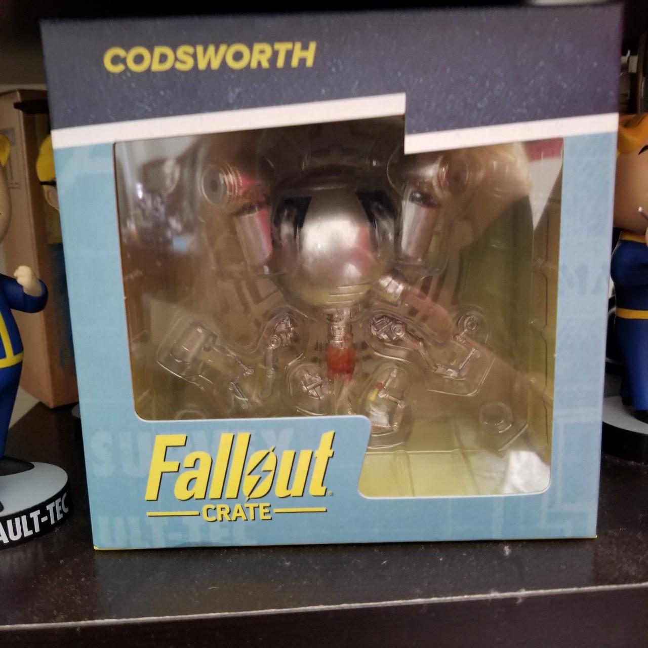 Codsworth figure, recieved from fallout loot... | Depop