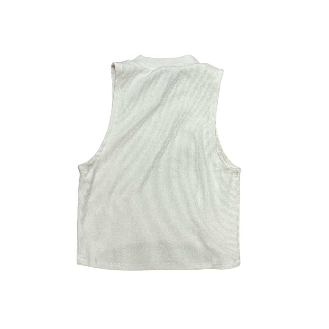 Forever 21 Tank Top Crop top. High neck. Size s. - Depop