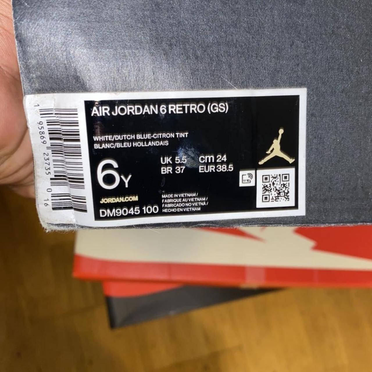 Jordan 6 Retro Denims (NEW) Size 6 #jordan6 #Jordan - Depop