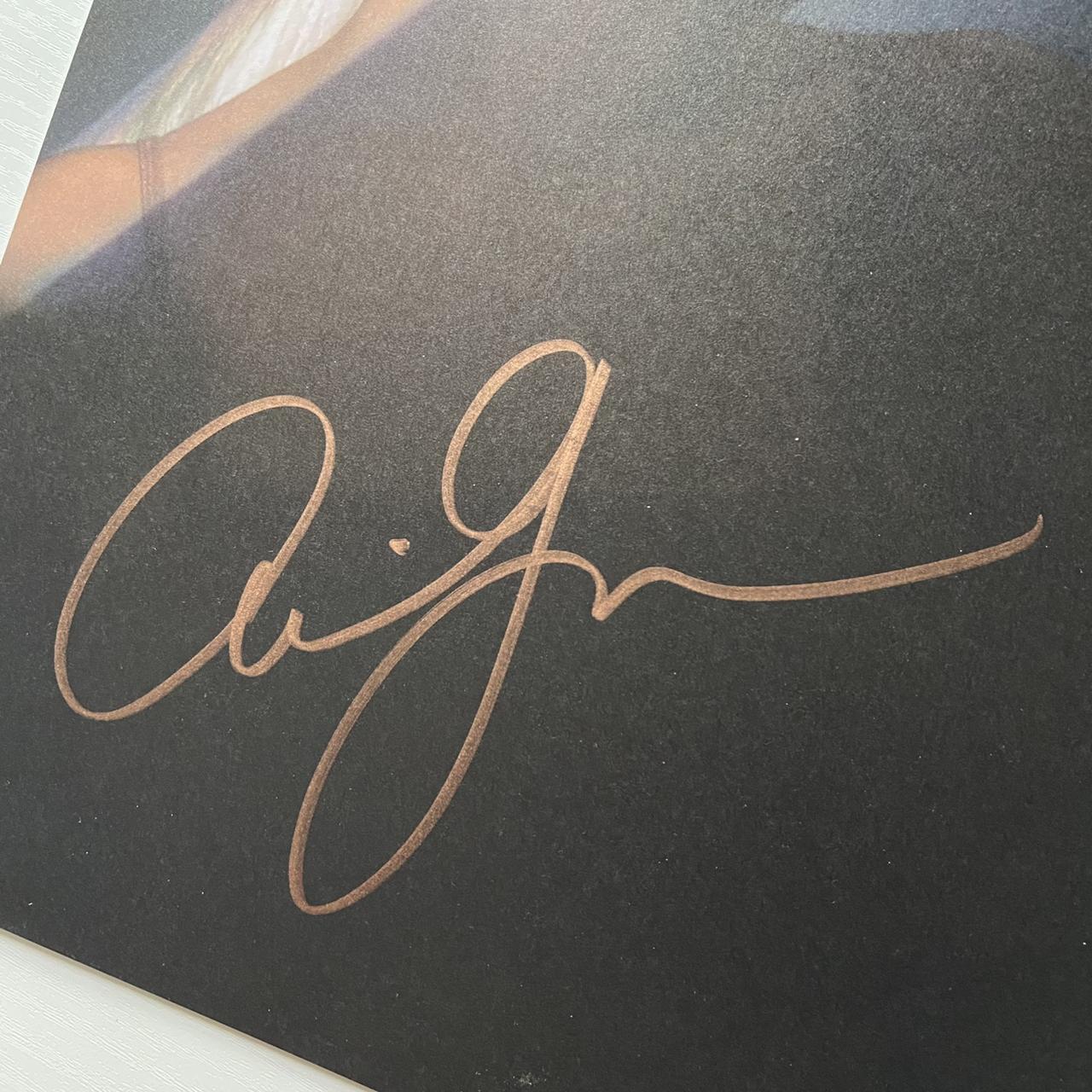 **interest check** authentic ariana grande signed... - Depop