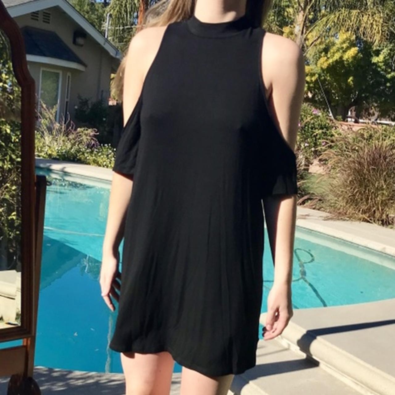 Tobi 🖤 Open Shoulder Tunic Dress 9/10 Condition Size... | Depop