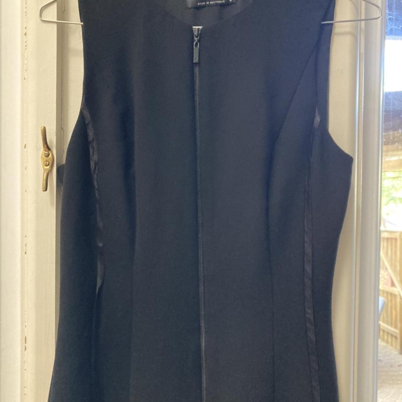 Classic black sleeveless Cue dress. Perfect black... - Depop