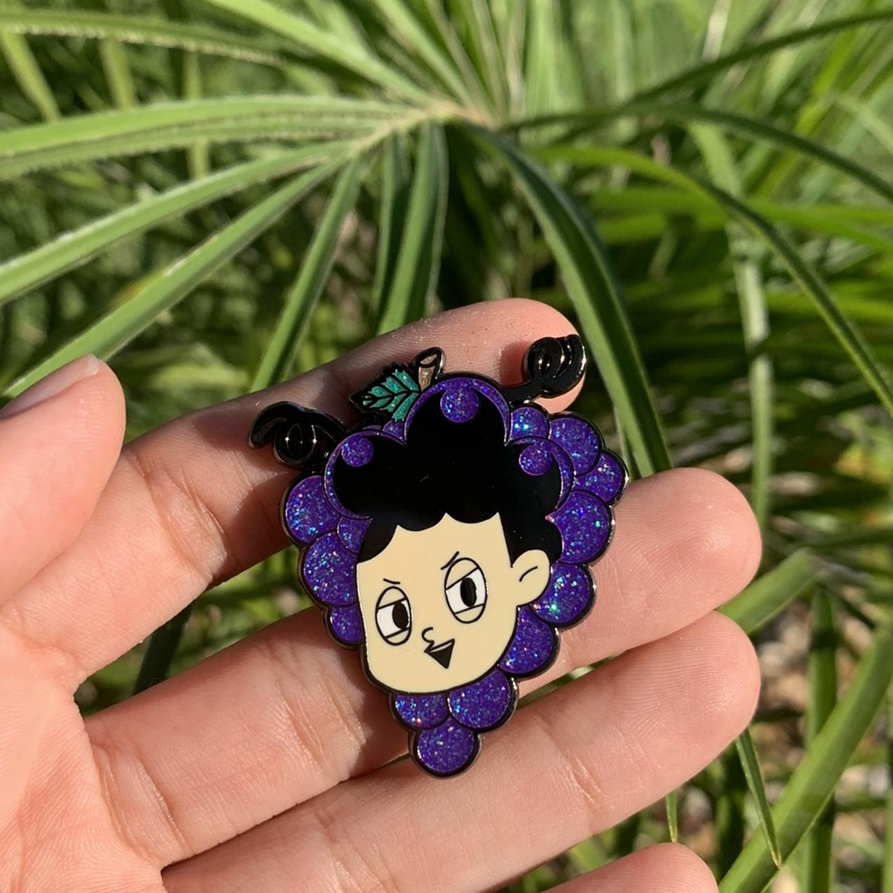 ¡ glitter Grape Juice pin... - Depop