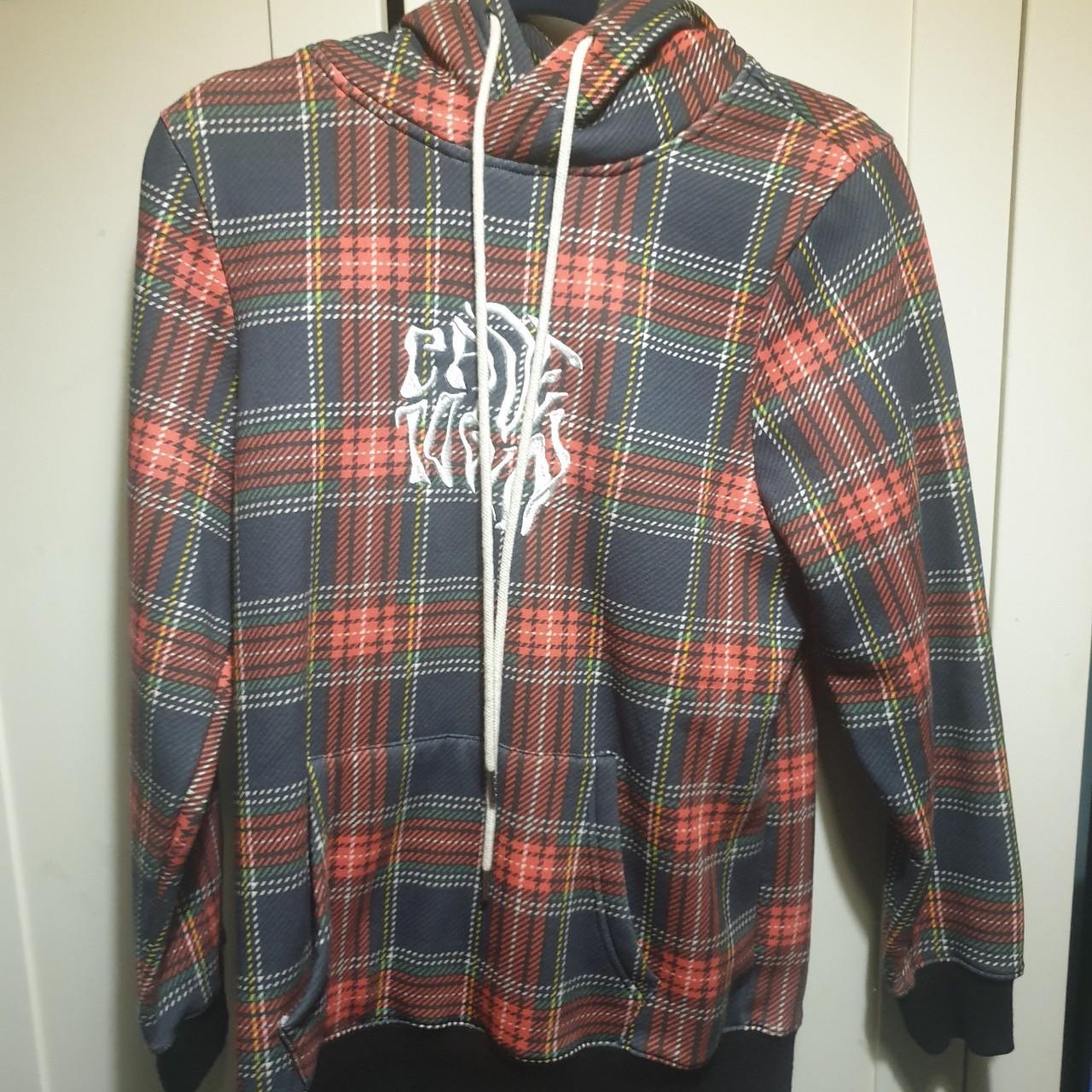 RARE CAVETOWN PLAID HOODIE 2020 I got this in 2020... - Depop