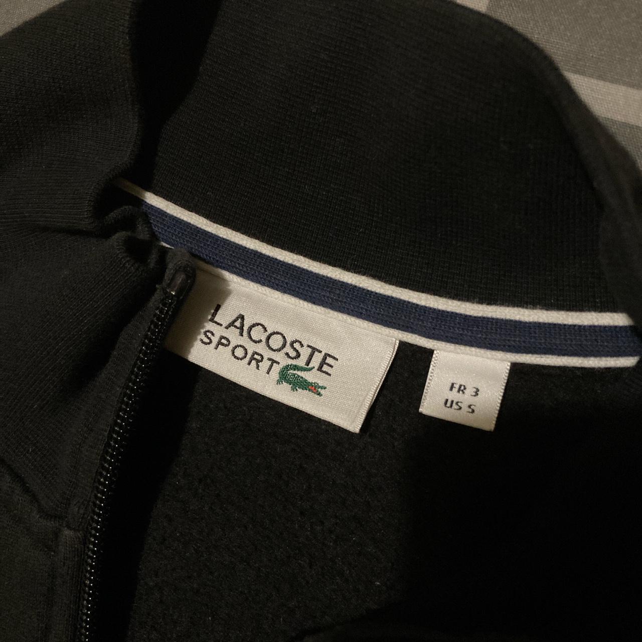 Men’s zip up Lacoste sport jacket with zip up pockets - Depop