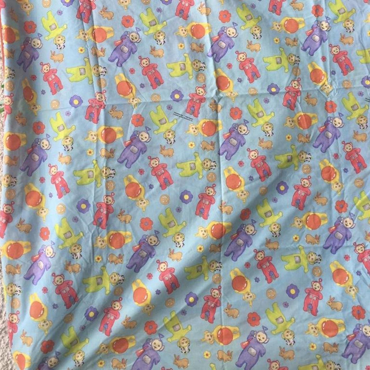 BBC teletubbies vintage single duvet cover + pillow... - Depop