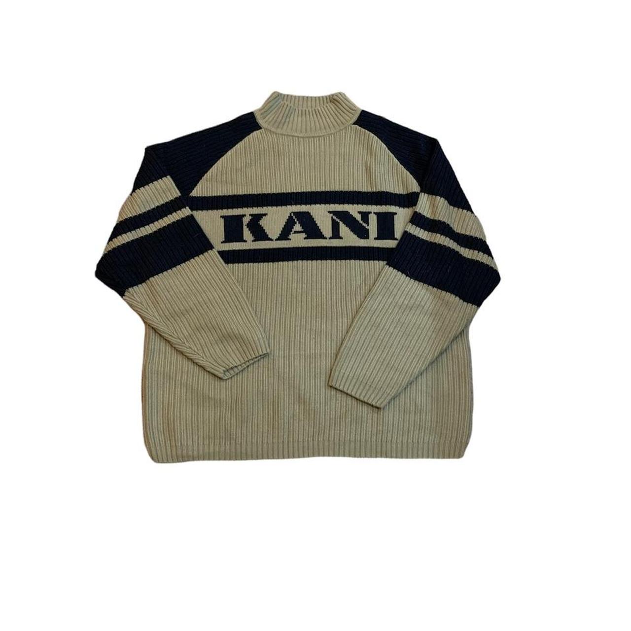 kani jeans mock turtle neck sweater 2XL - Depop