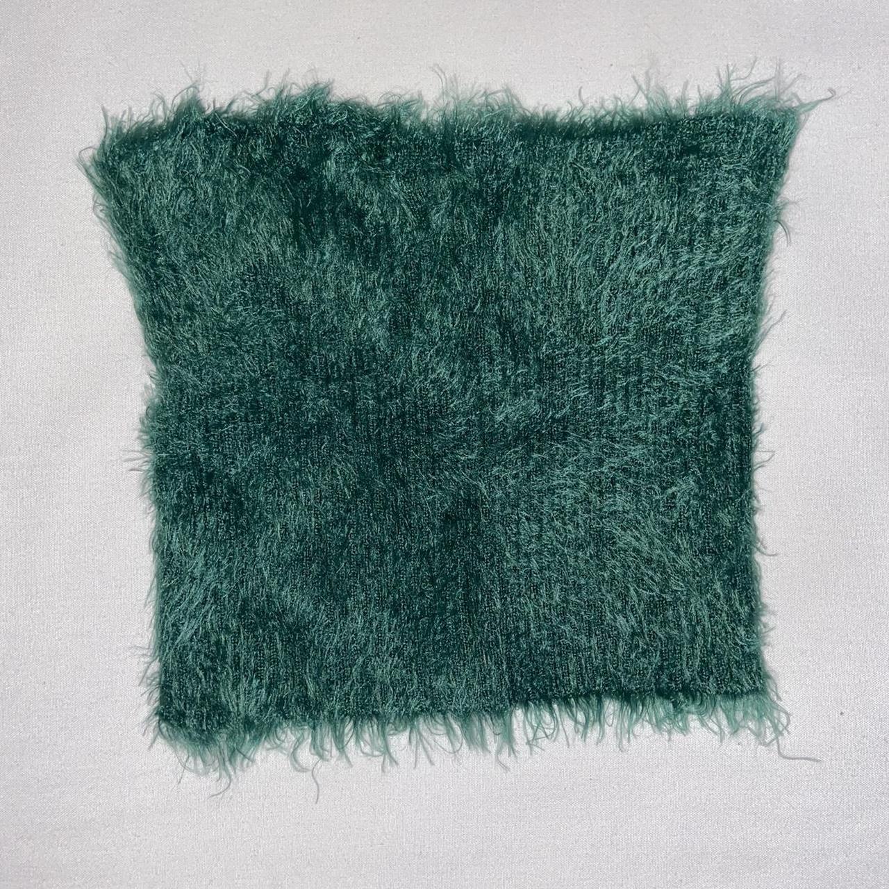 windsor fuzzy tube top bandeau size:... - Depop