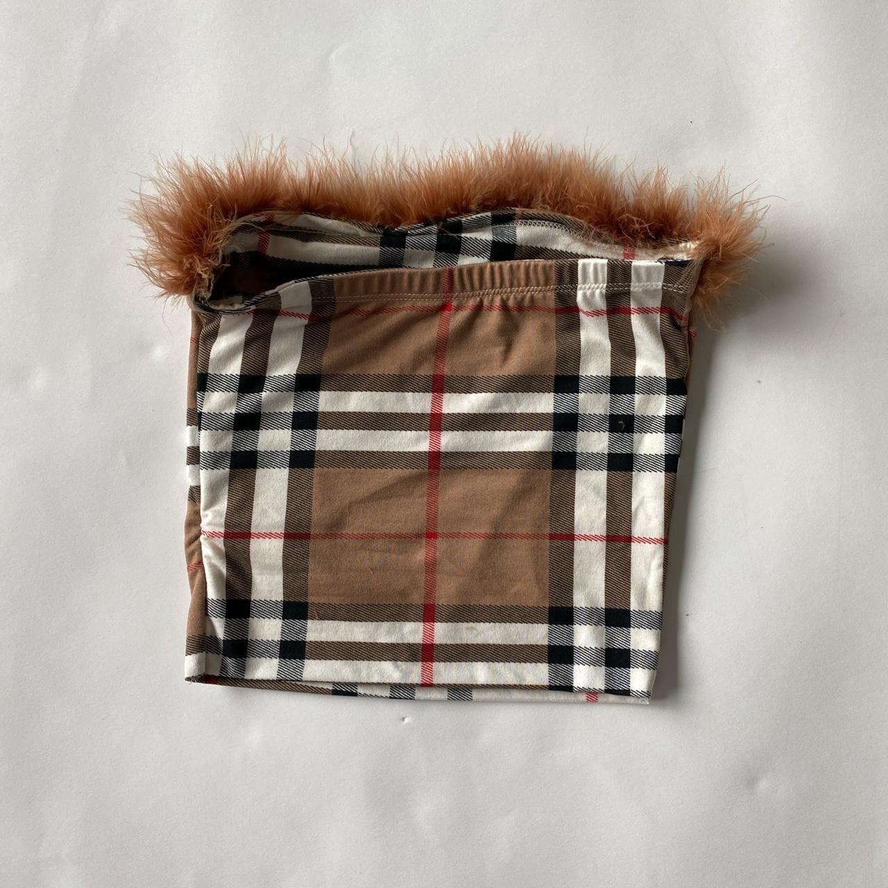 OMIGHTY faux fur tube top!! Only worn once!!!... - Depop